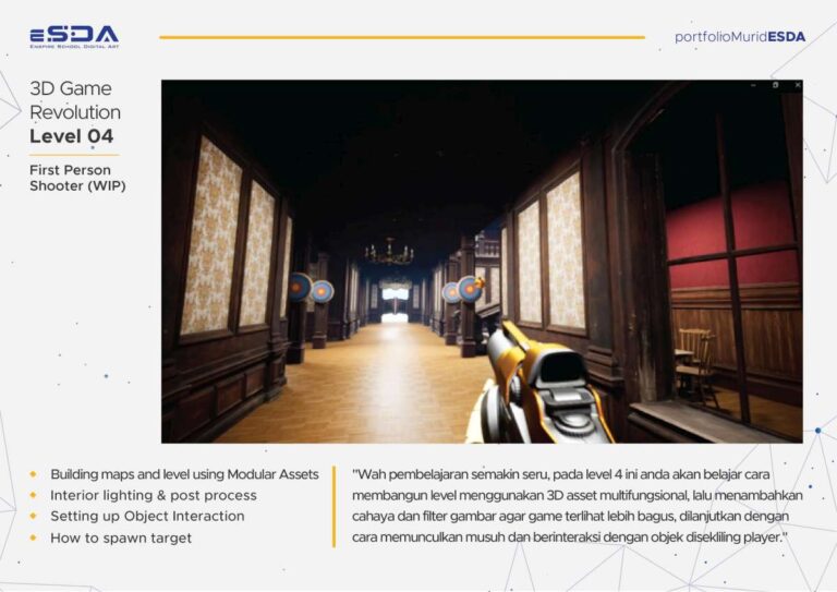 3D Game Revolution – ESDA – Les Anak Jaman Now – Les Gambar Digital 3D ...